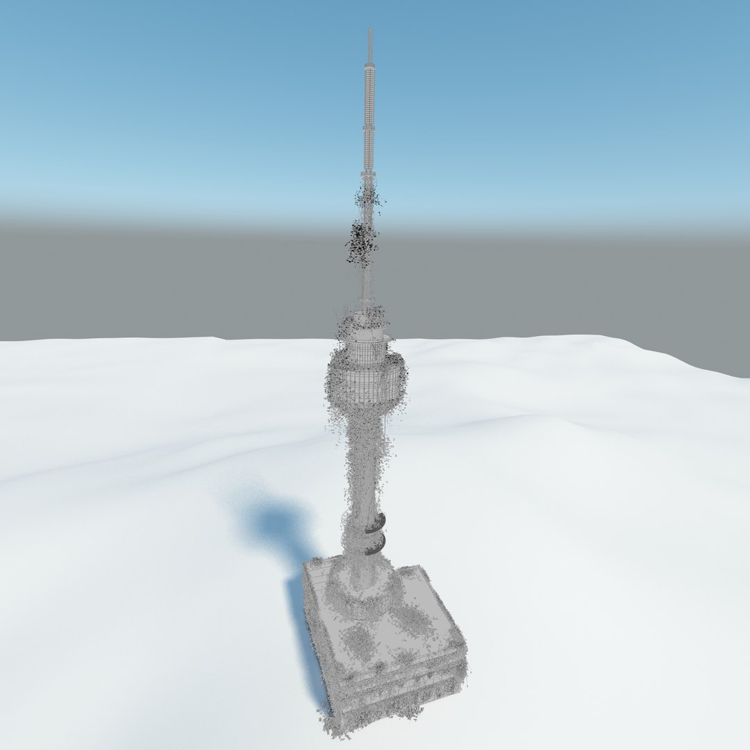 N Seoul Tower Post 3D Model - TurboSquid 1545615