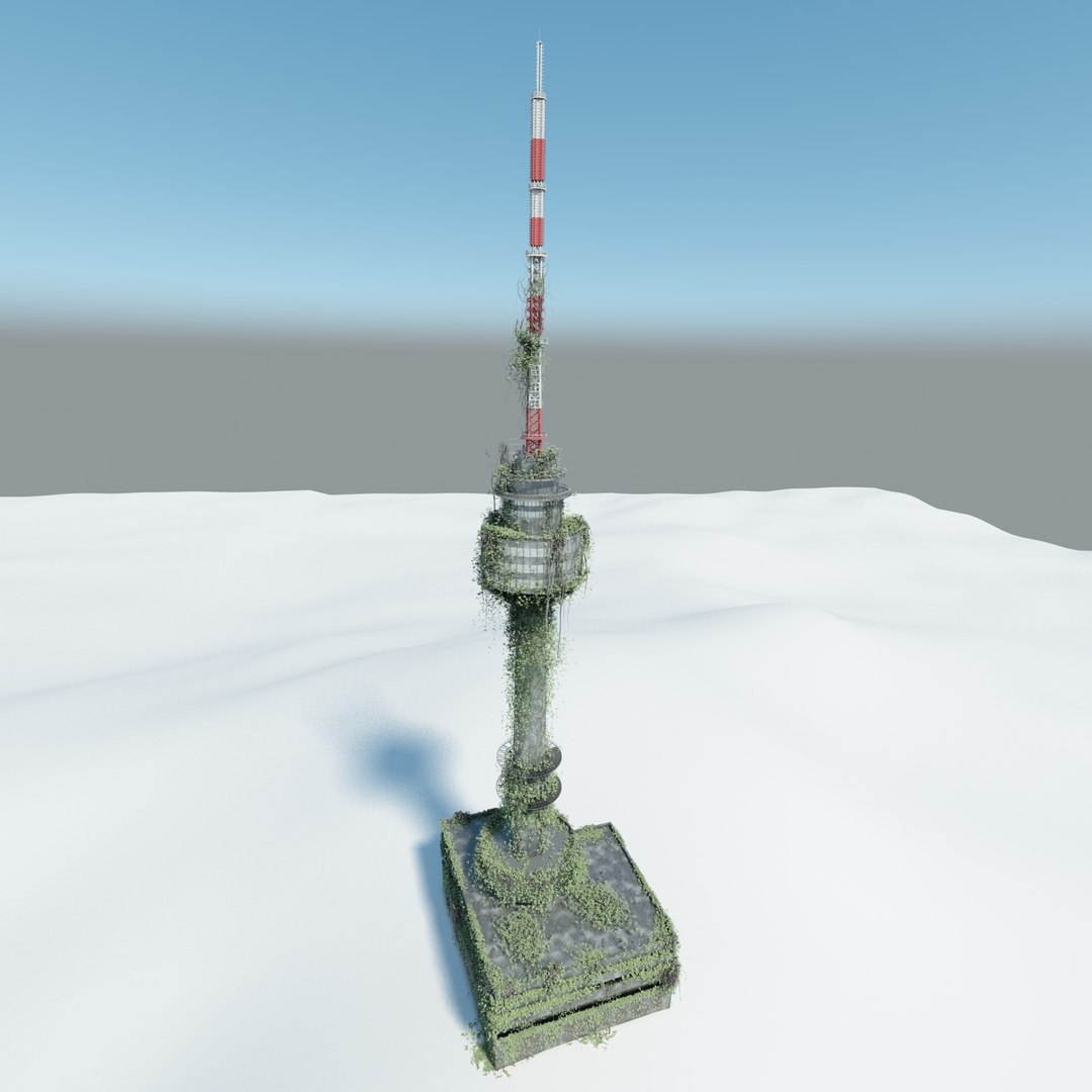 N Seoul Tower Post 3D Model - TurboSquid 1545615