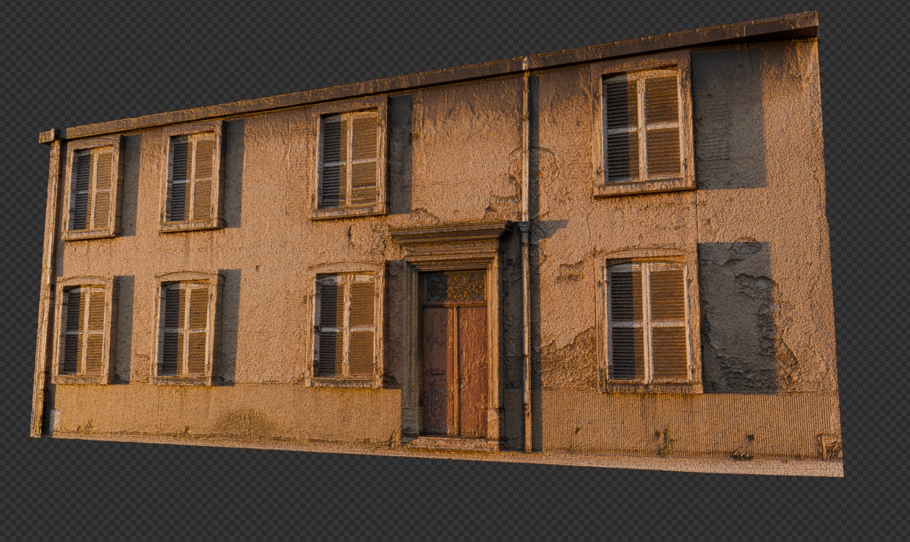 Free 3D Old Buildings Pack Of 5 - TurboSquid 2234722
