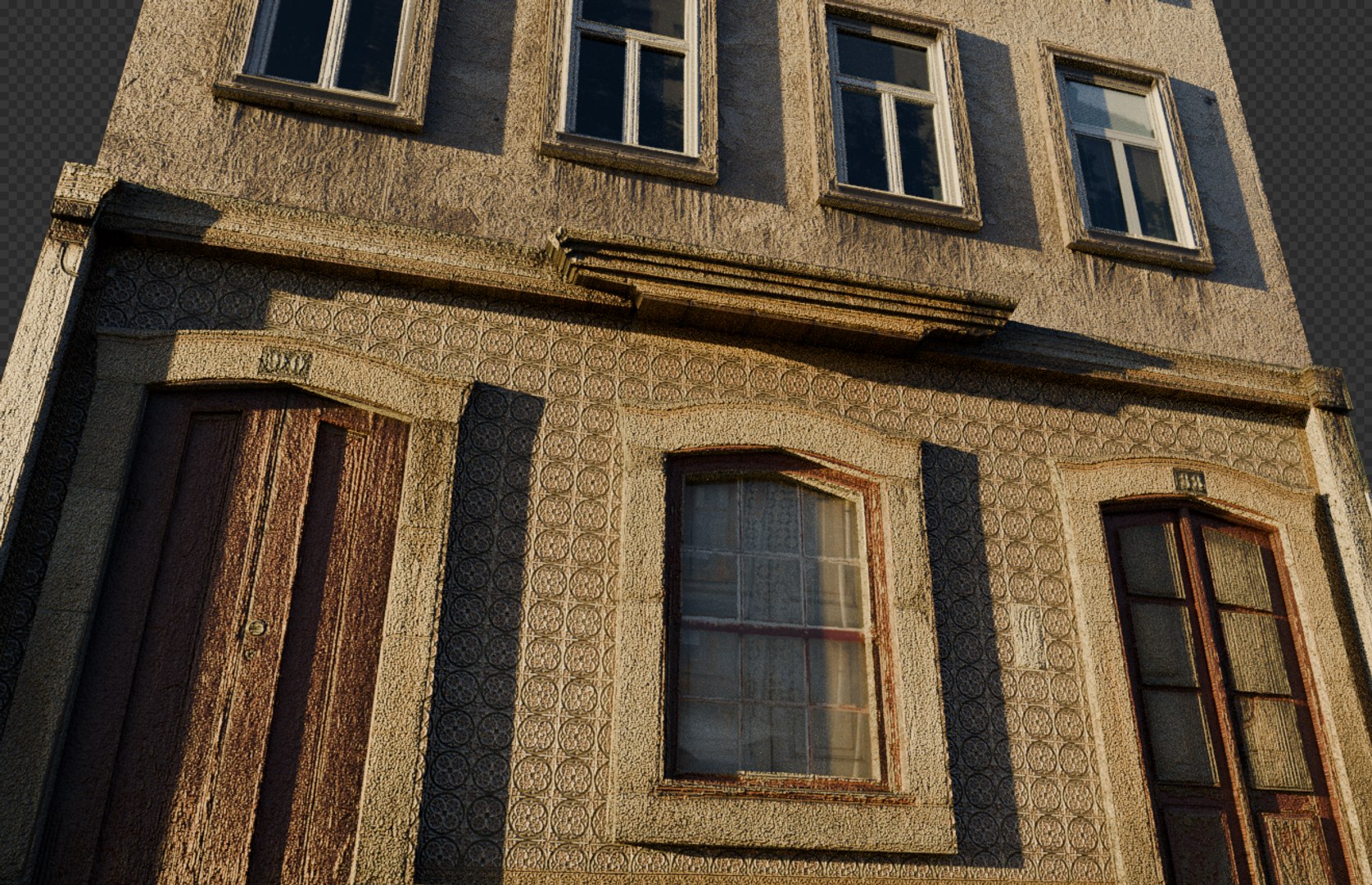 Free 3D Old Buildings Pack Of 5 - TurboSquid 2234722