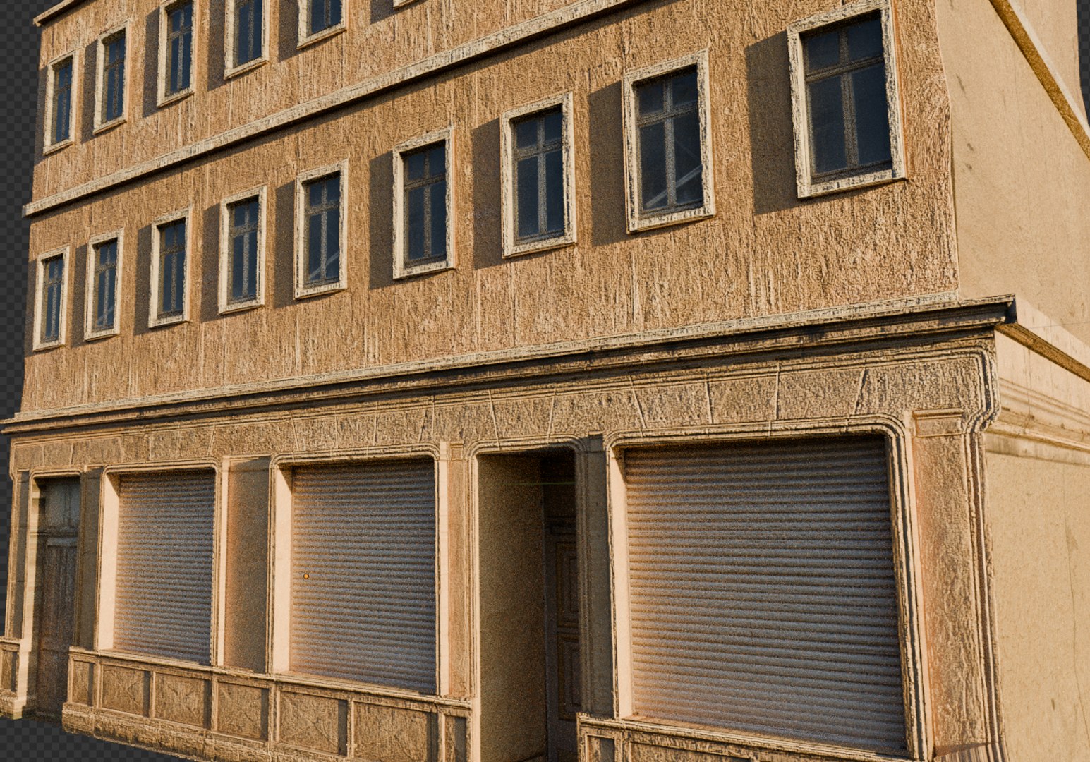 Free 3D Old Buildings Pack Of 5 - TurboSquid 2234722