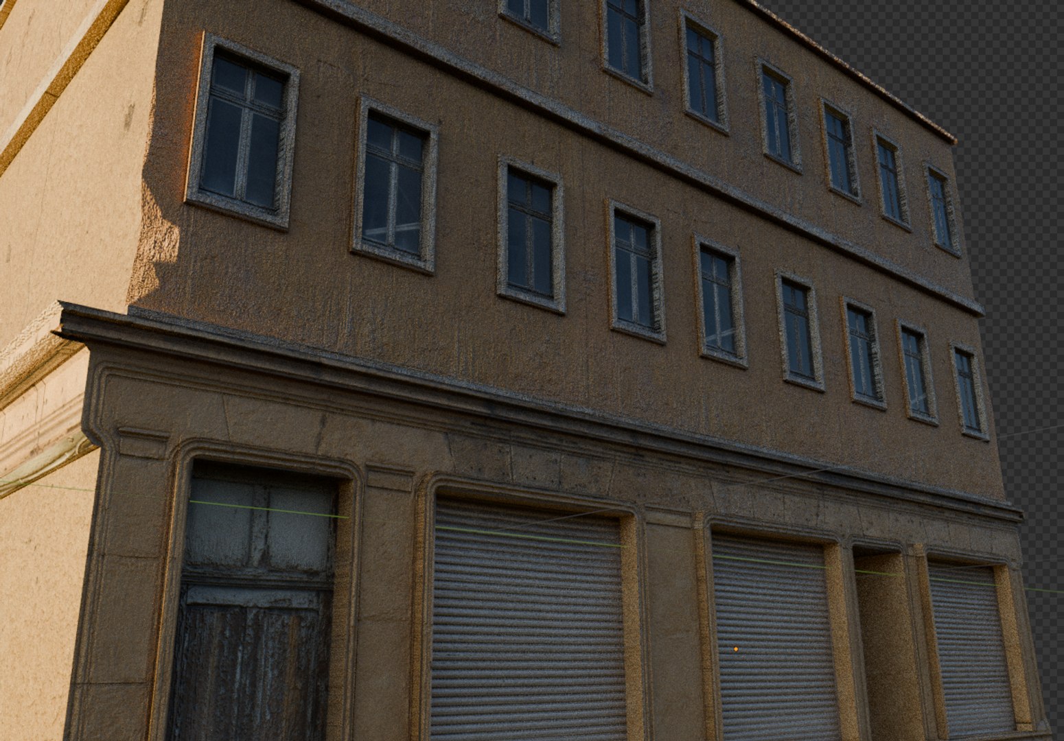 Free 3D Old Buildings Pack Of 5 - TurboSquid 2234722