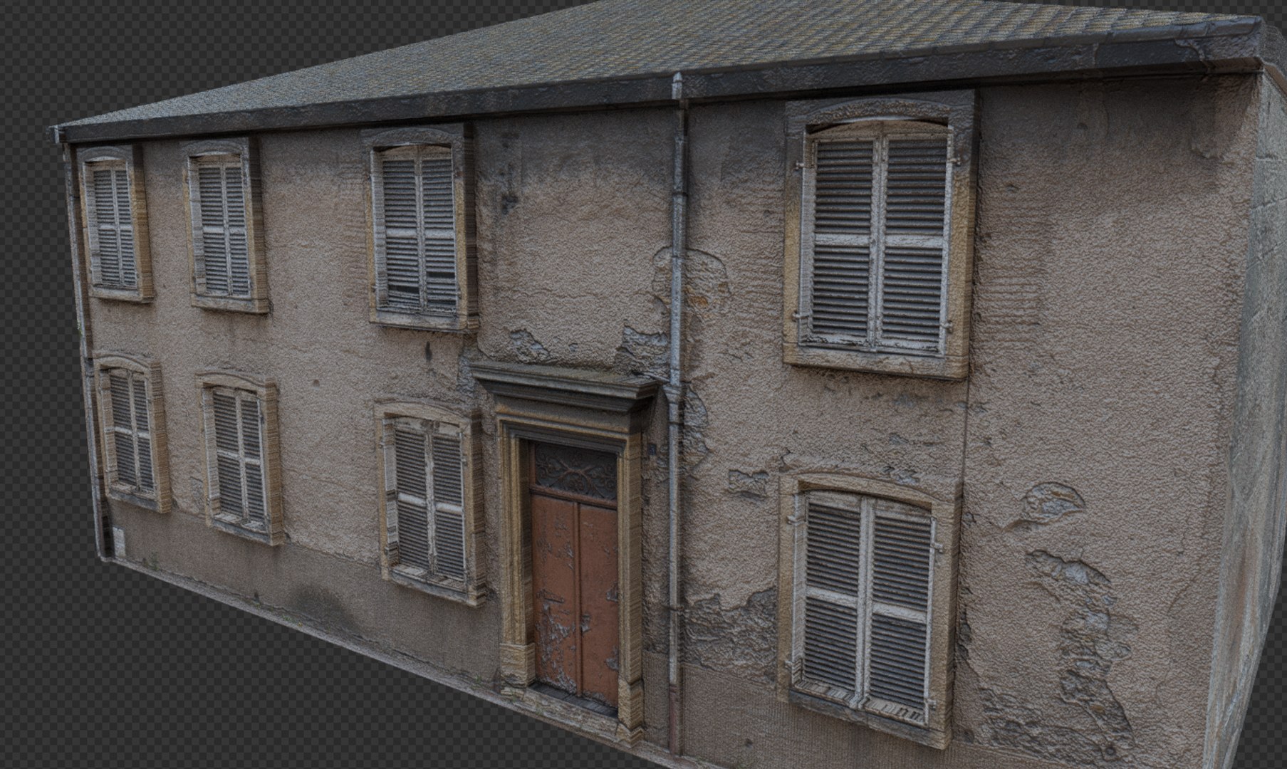 Free 3D Old Buildings Pack Of 5 - TurboSquid 2234722