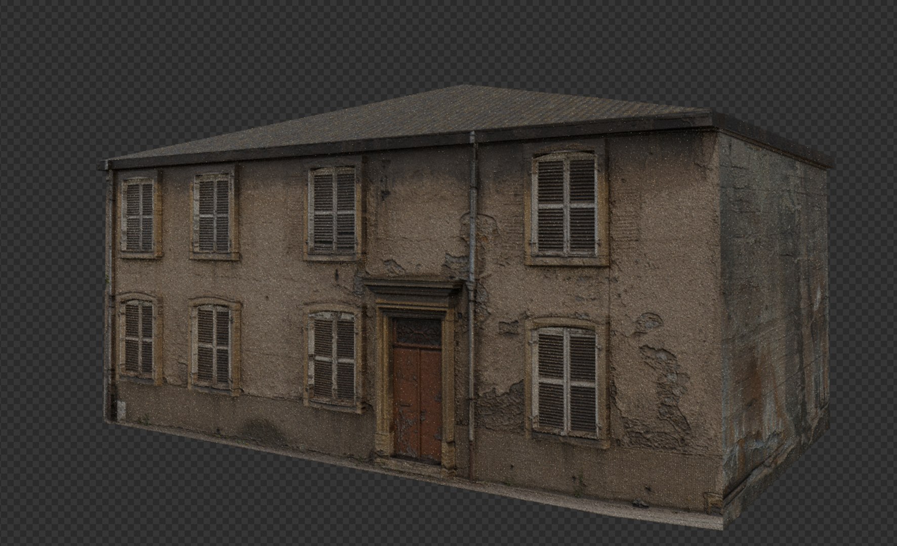 Free 3D Old Buildings Pack Of 5 - TurboSquid 2234722