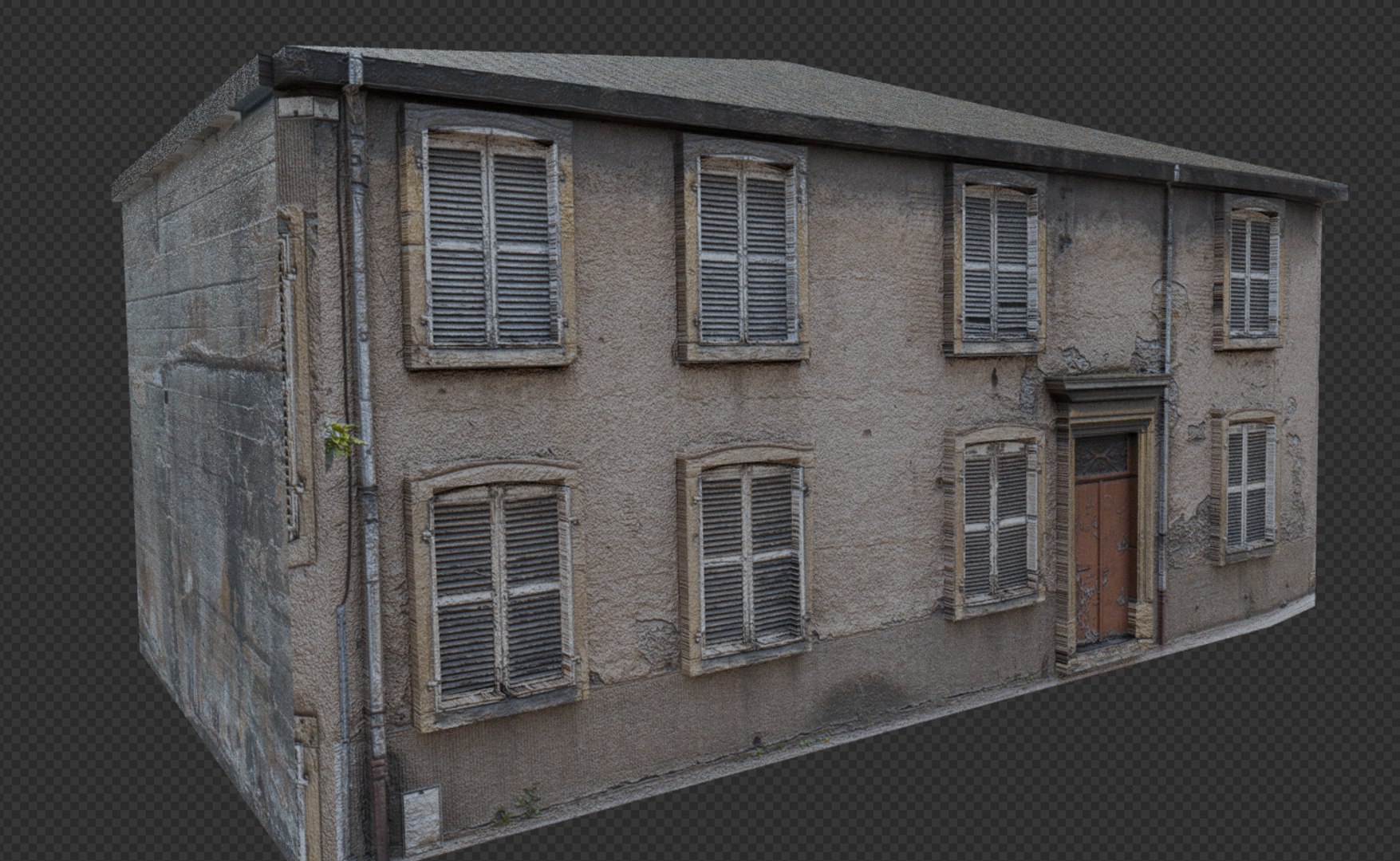 Free 3D Old Buildings Pack Of 5 - TurboSquid 2234722