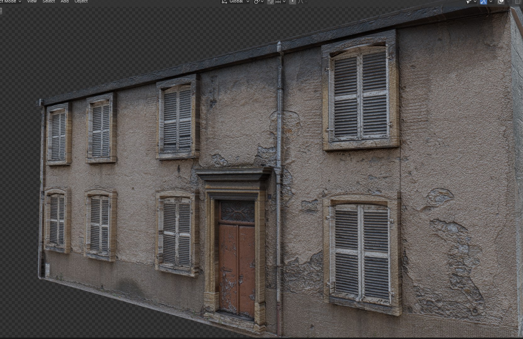 Free 3D Old Buildings Pack Of 5 - TurboSquid 2234722