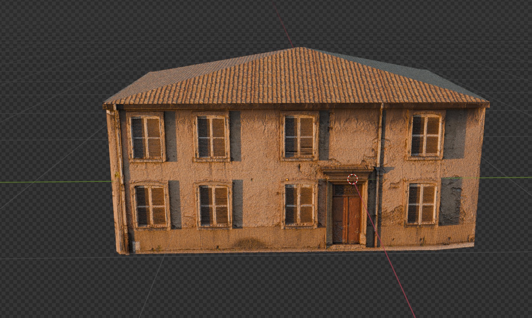 Free 3D Old Buildings Pack Of 5 - TurboSquid 2234722