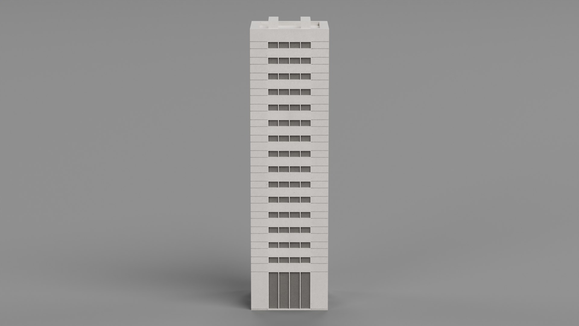 3D Model Paper Skyscrapers - TurboSquid 2184809