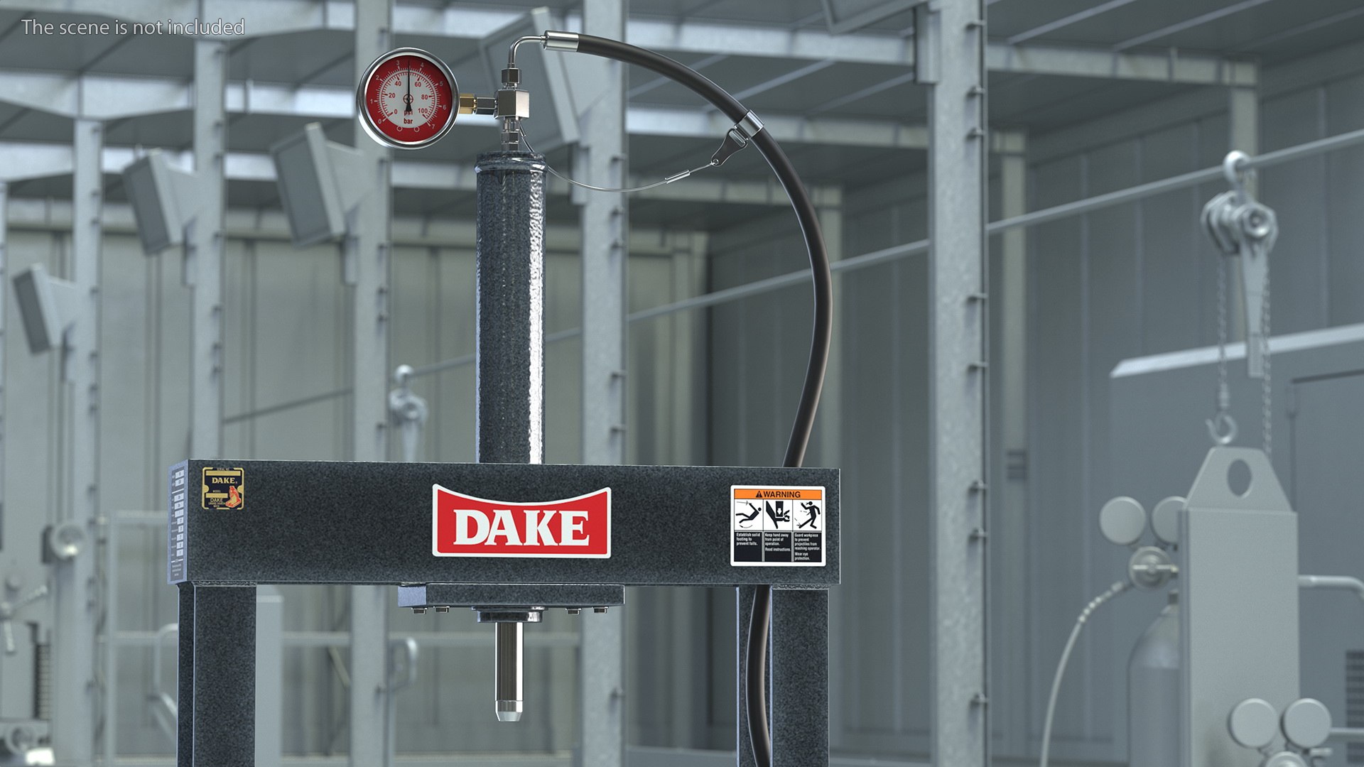 Dake 10 Ton Manual Model - TurboSquid 1667309