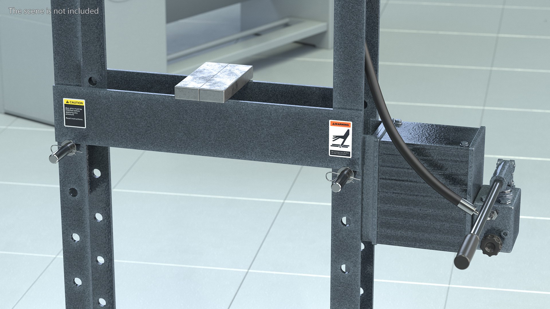 Dake 10 Ton Manual Model - TurboSquid 1667309