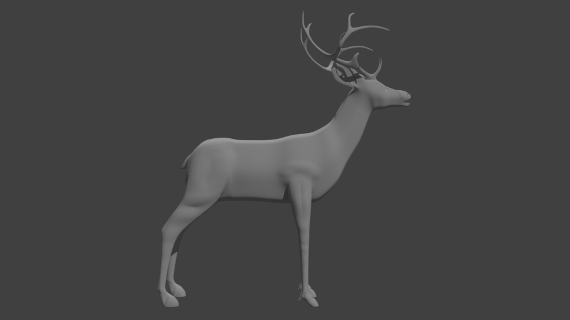 3D Deer Model - TurboSquid 1414255