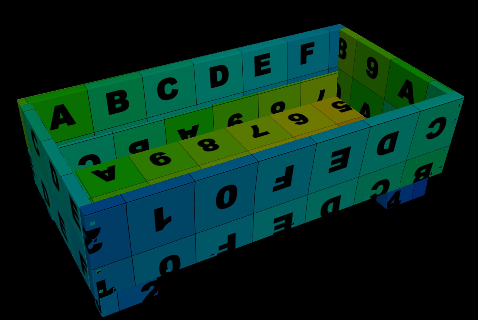 3D Trough - TurboSquid 1518187