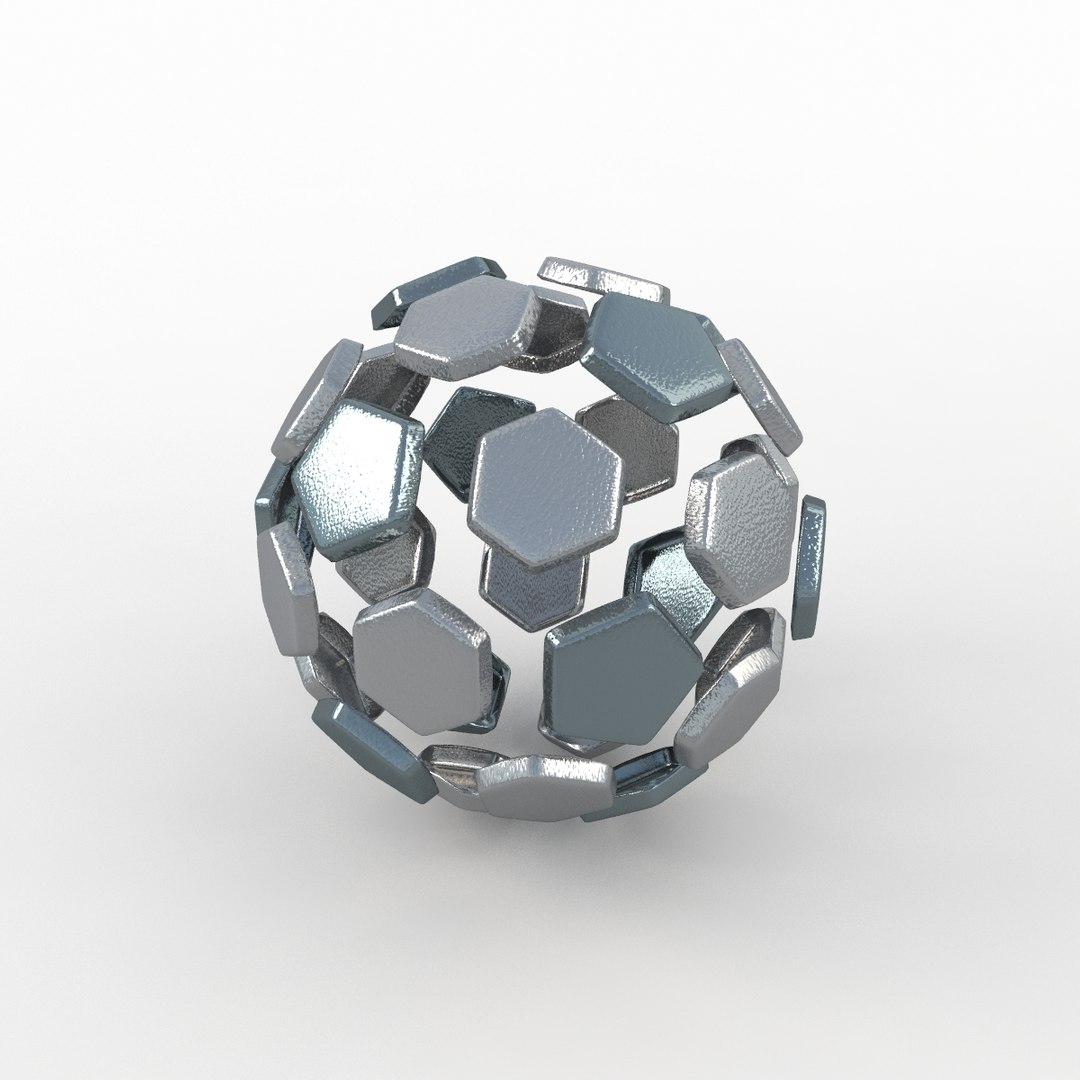 3d model soccer ball