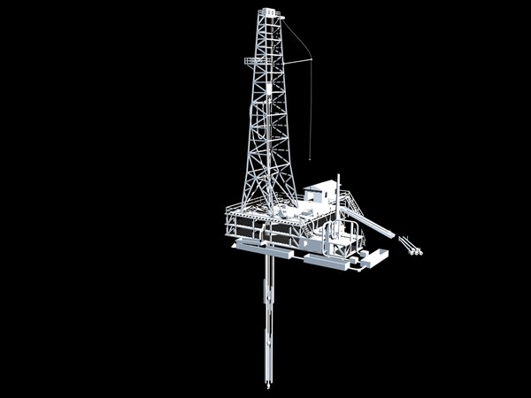 scene derrick 3d model