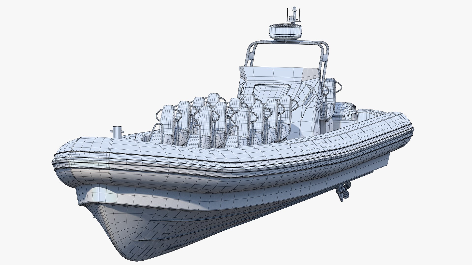3D Model Damen RHIB 1200 - TurboSquid 1853984