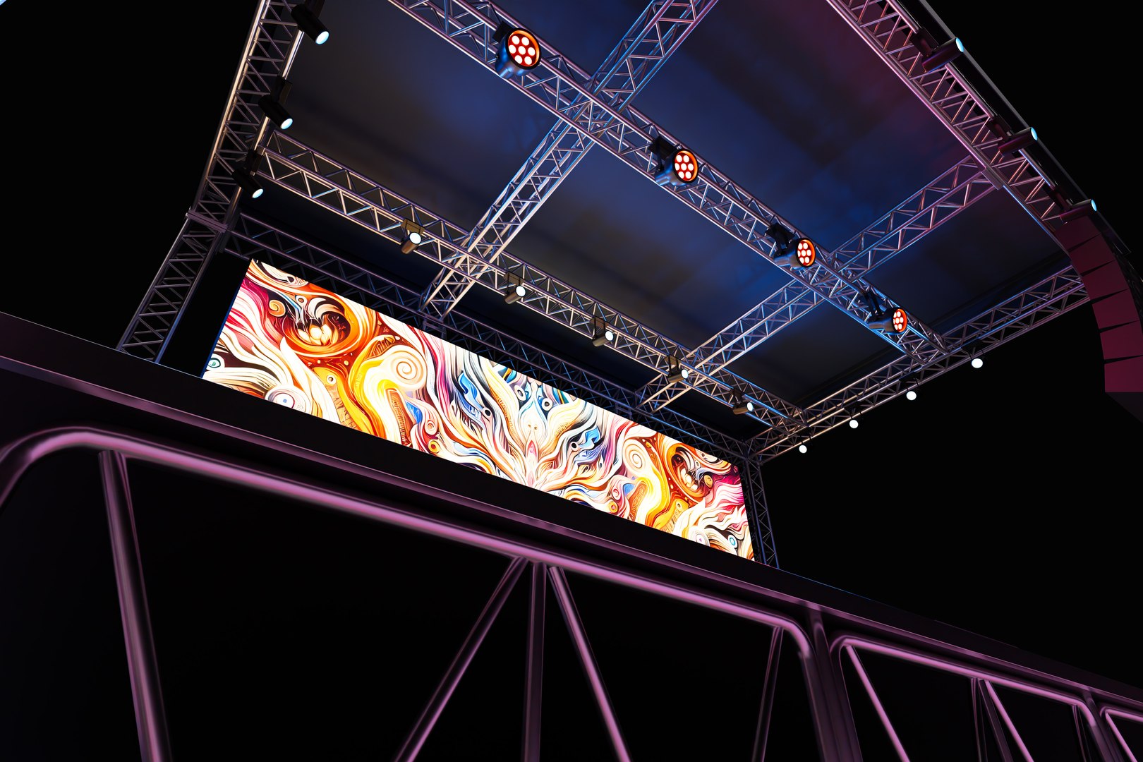 3D Concert Stage 04 - TurboSquid 2247373