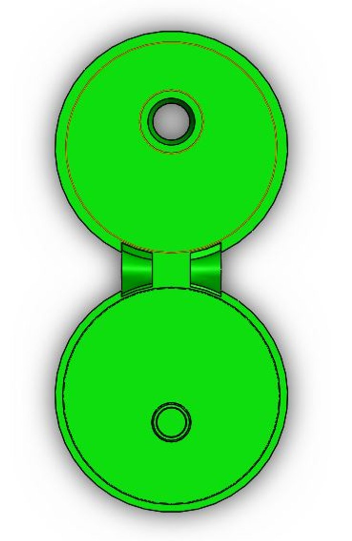 3D Flip Cap Diameter - TurboSquid 1584683