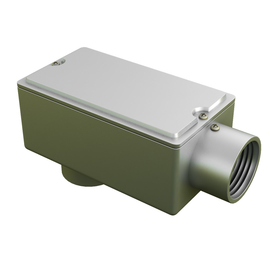 3dsmax Small Electrical Junction Box