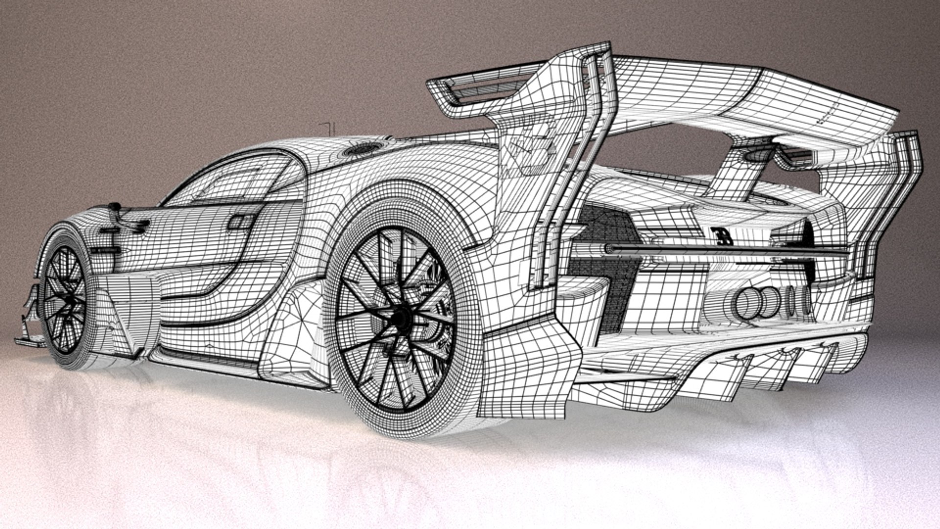 Bugatti Vision 3D Model - TurboSquid 1568600