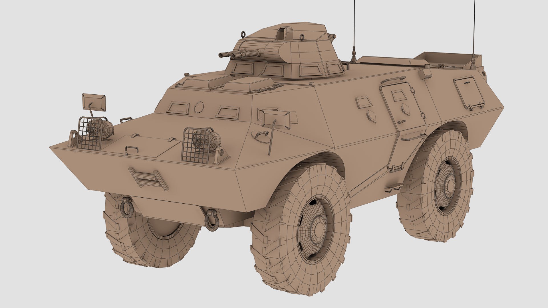Cadillac Gage V100 Commando 3D Model - TurboSquid 2337147
