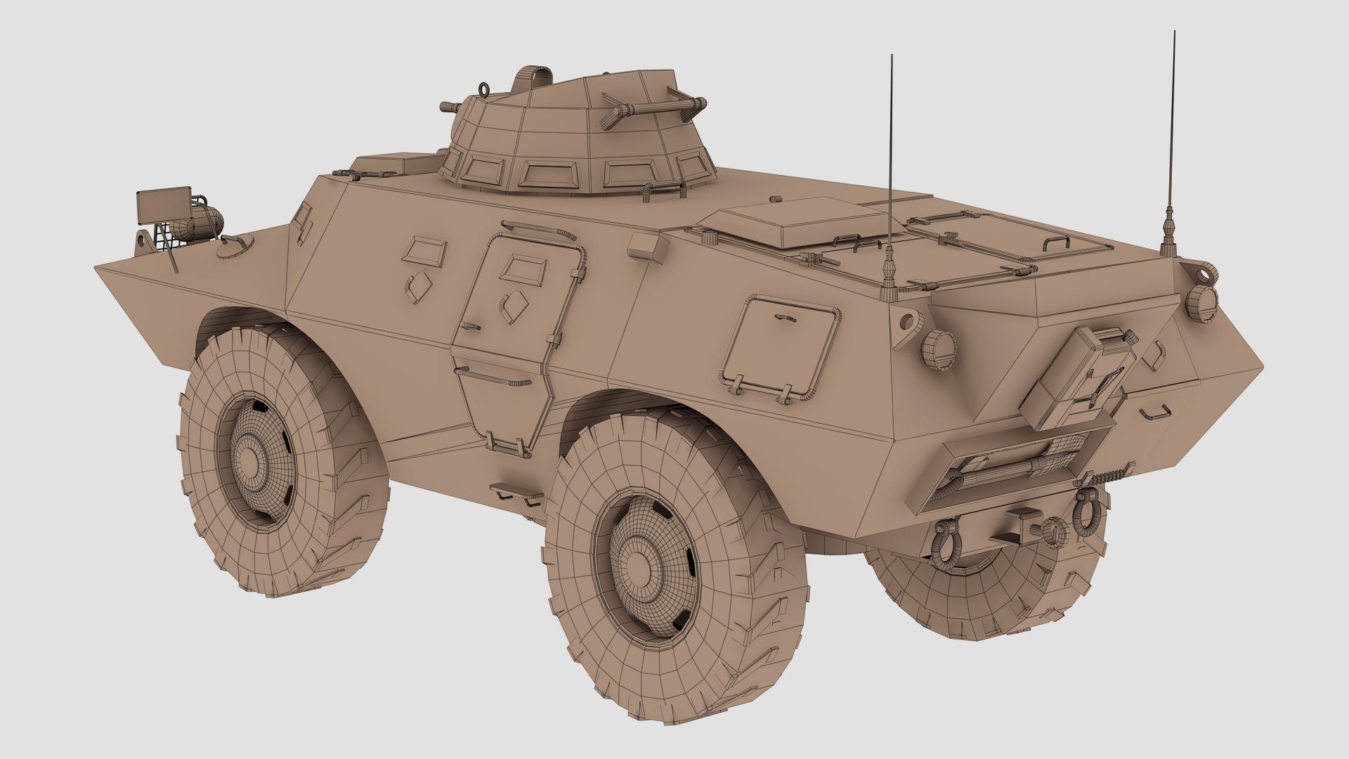 Cadillac Gage V100 Commando 3D Model - TurboSquid 2337147