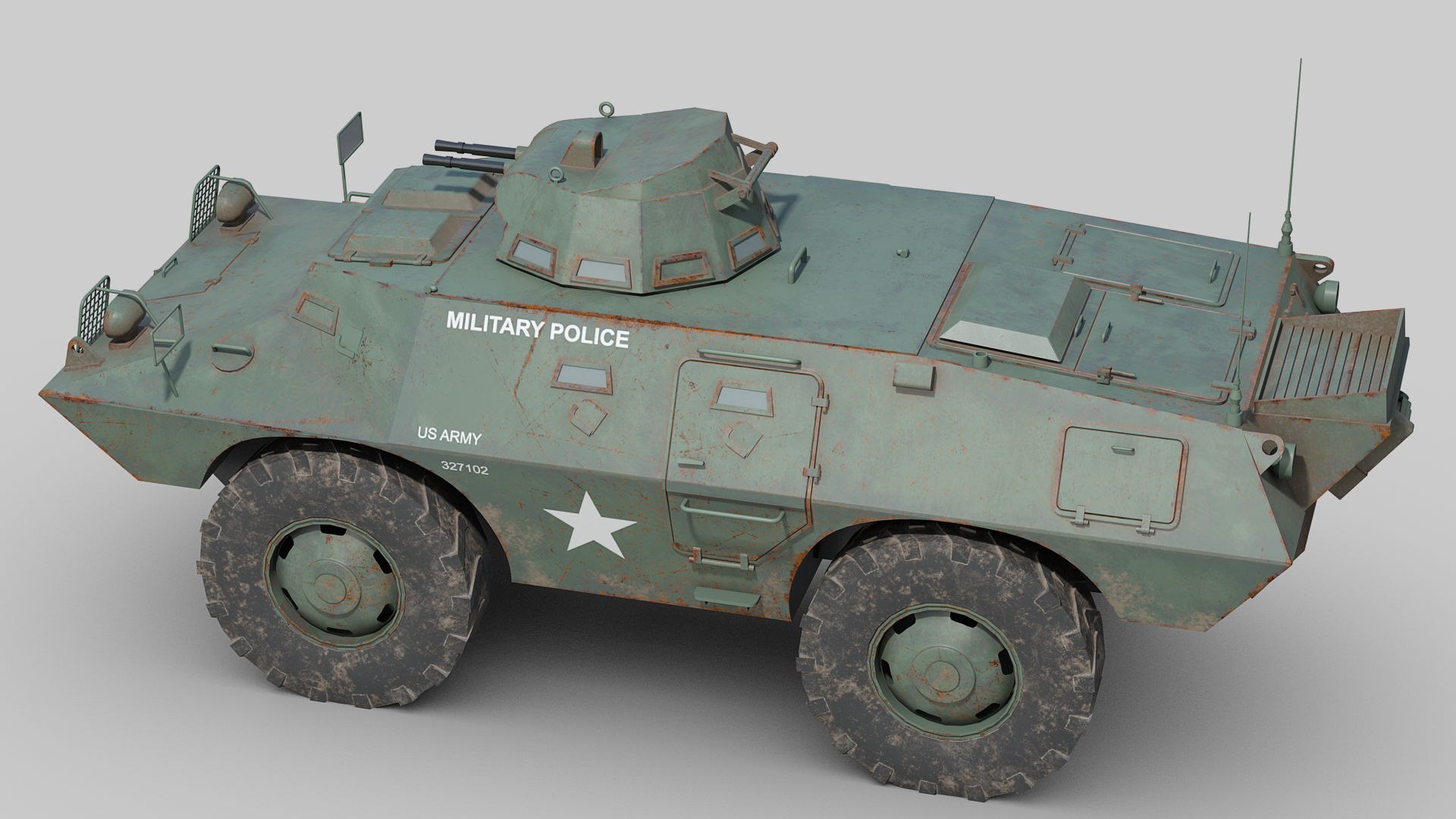 Cadillac Gage V100 Commando 3D Model - TurboSquid 2337147