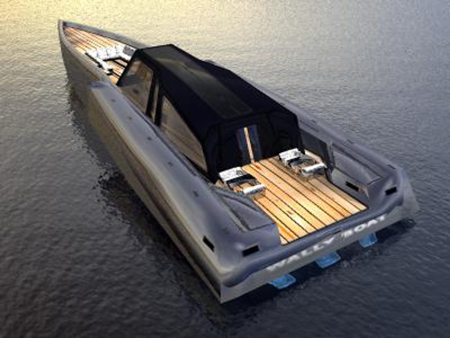 Speed Boat Wally 3d Model