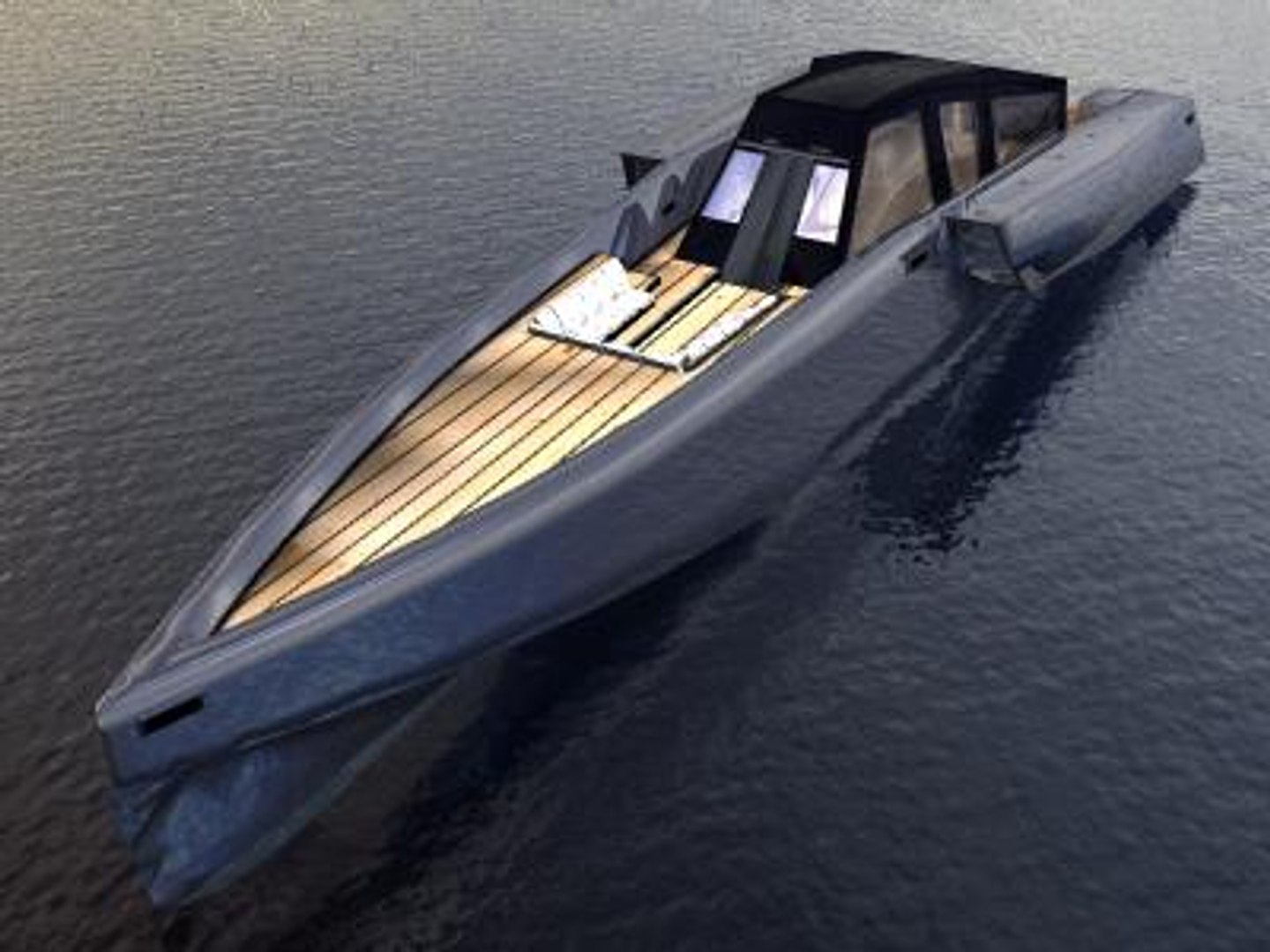 Speed Boat Wally 3d Model