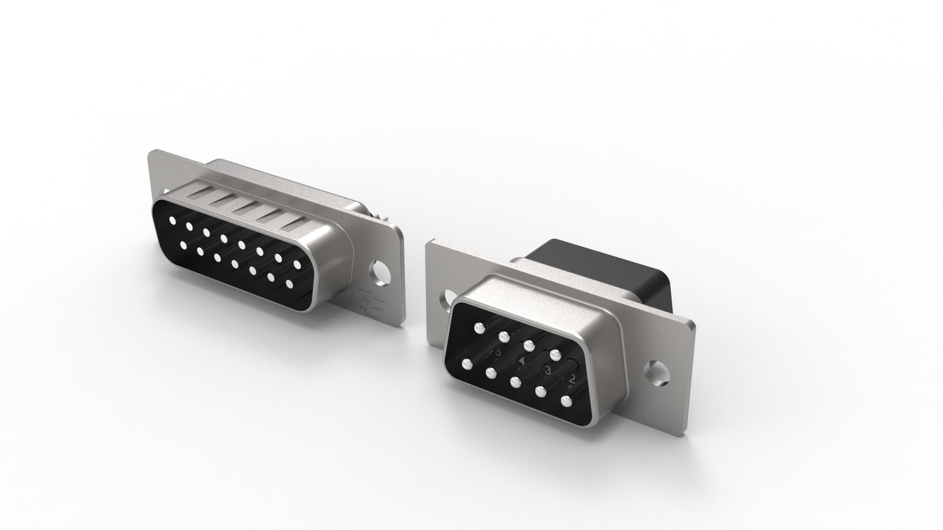 Pin Connectors 3D Model - TurboSquid 2208644