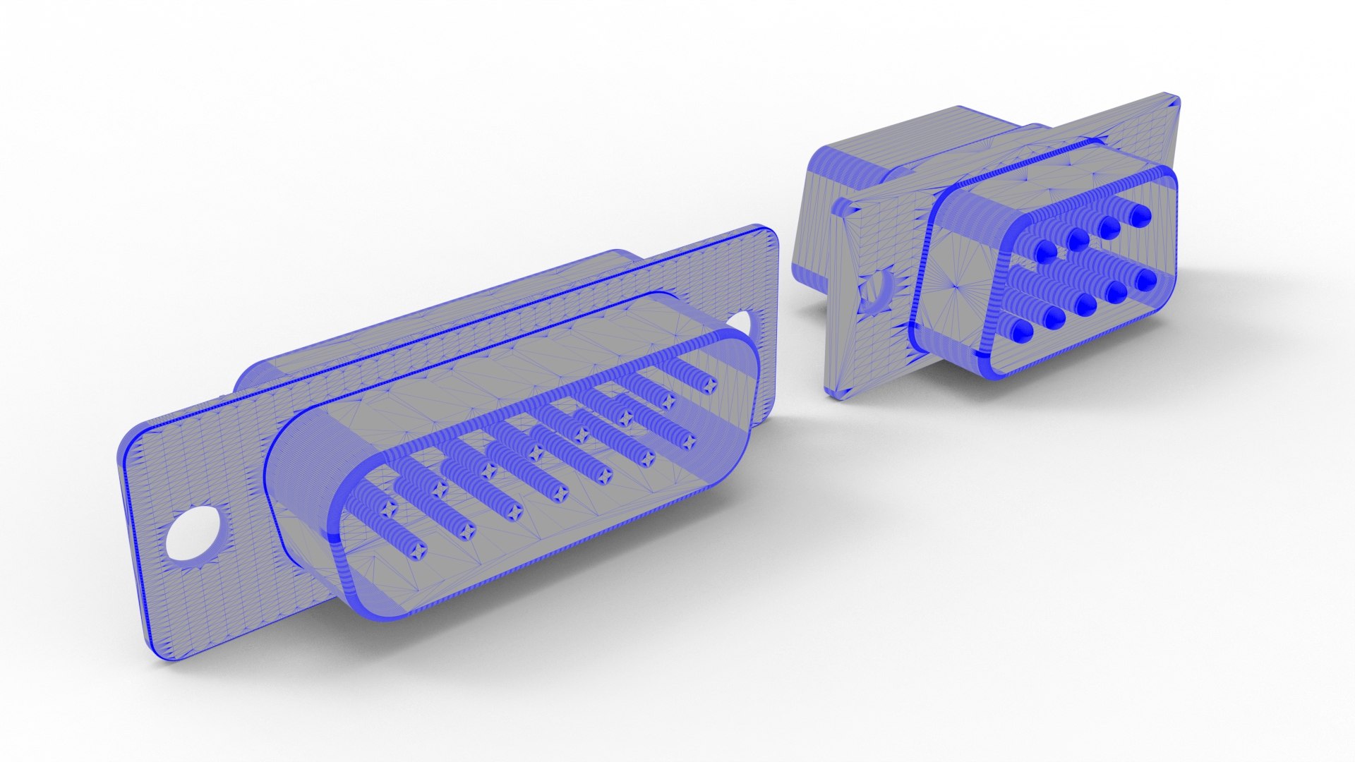 Pin Connectors 3D Model - TurboSquid 2208644