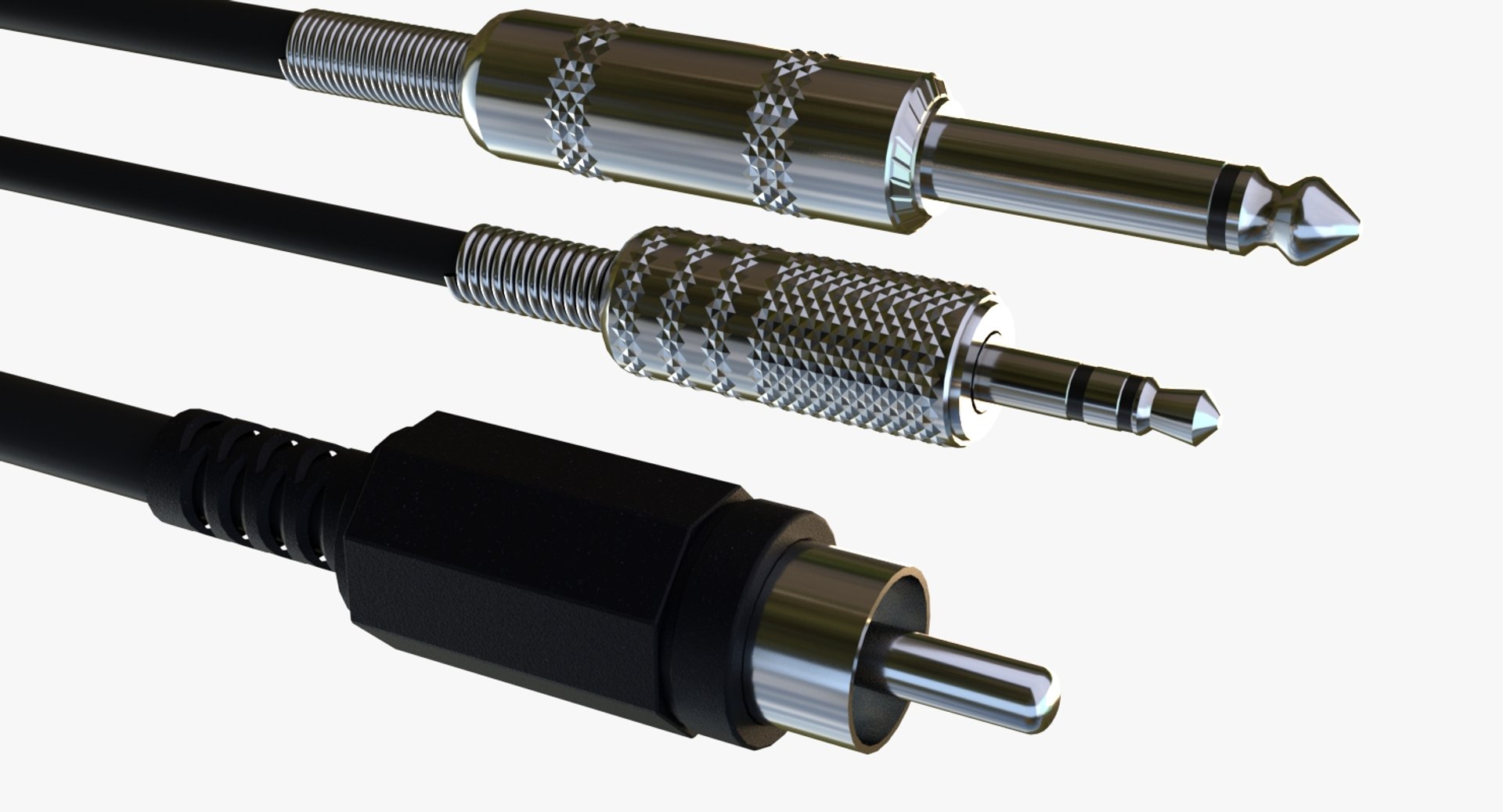 Free Jack Connectors Model - TurboSquid 1424706