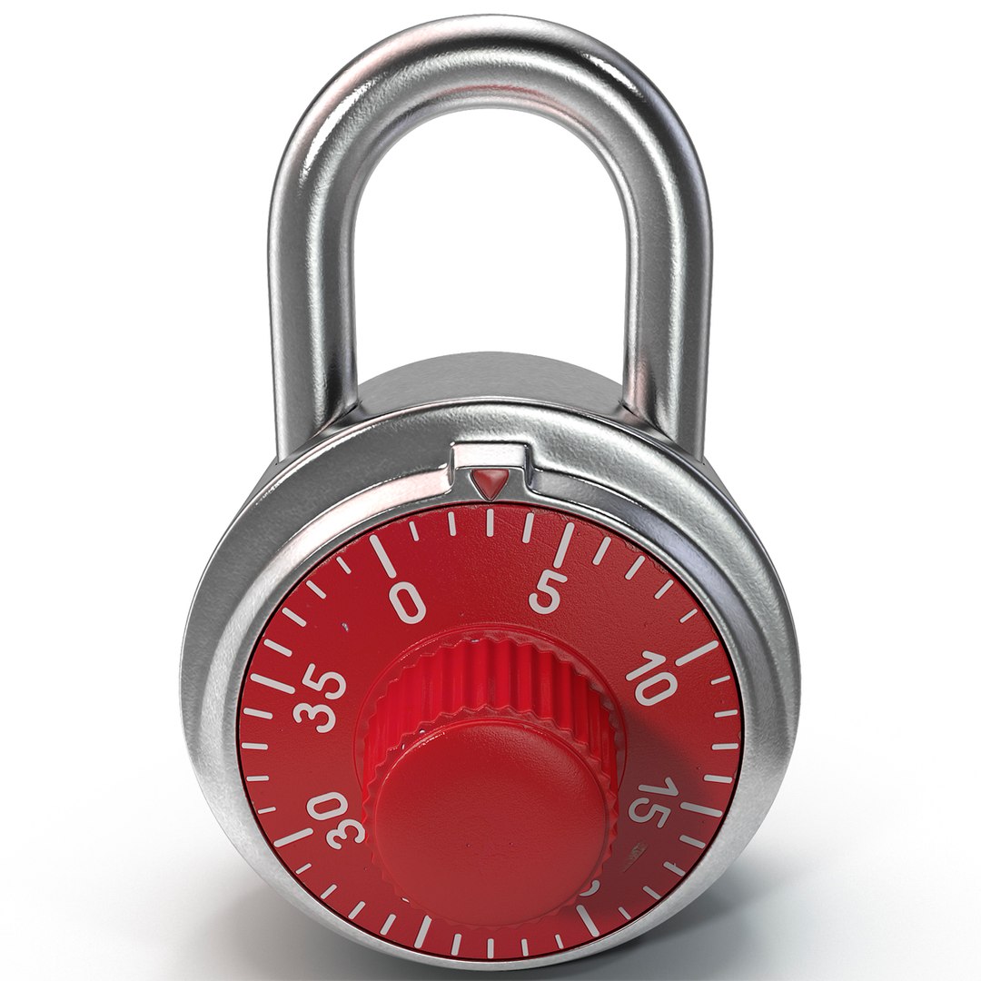 3d Combination Padlock