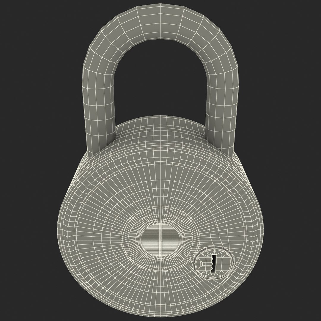 3d Combination Padlock