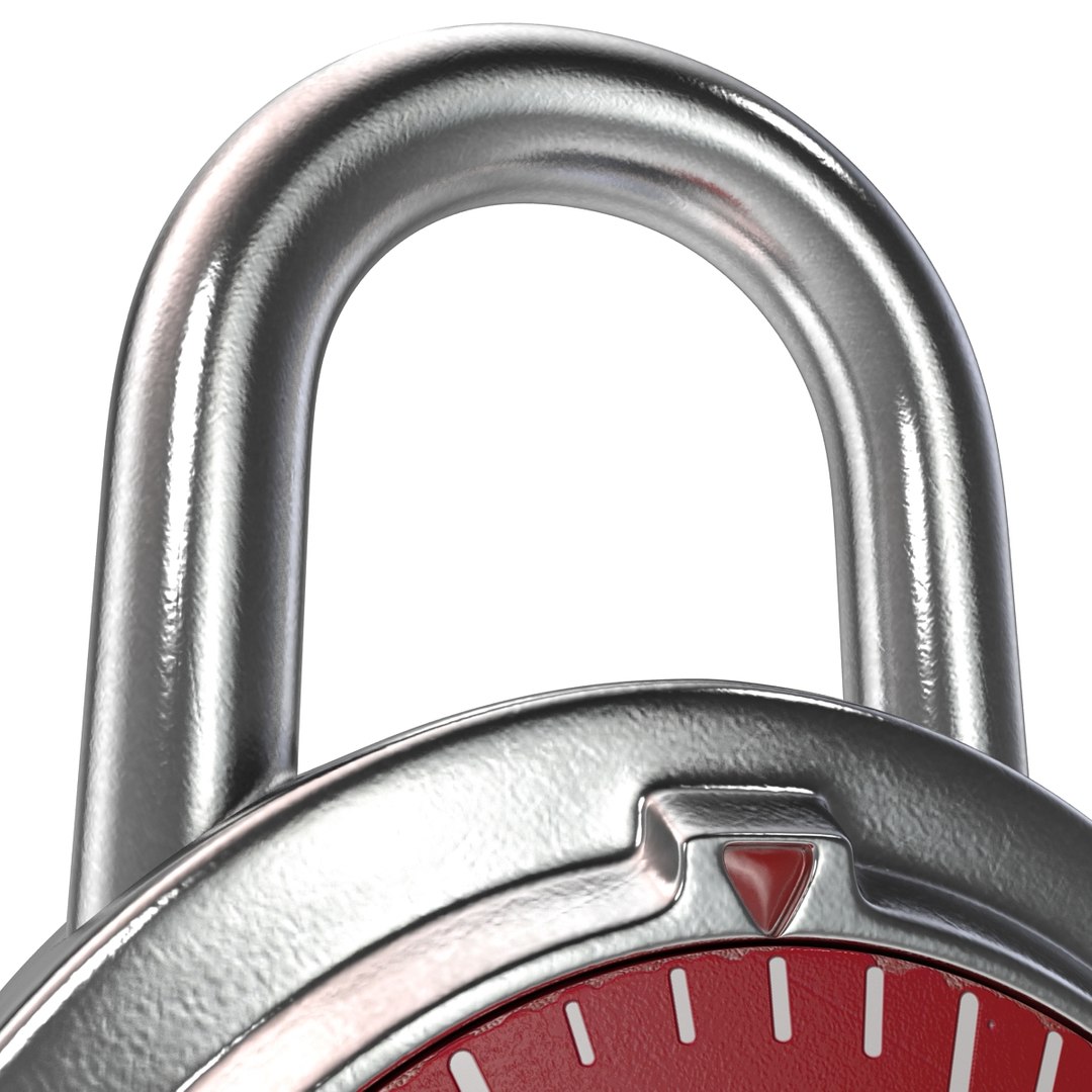 3d Combination Padlock