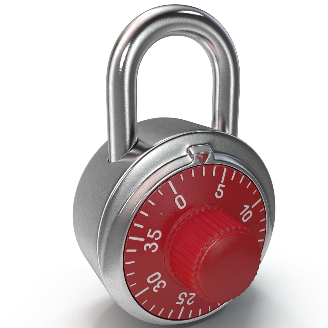 3d Combination Padlock