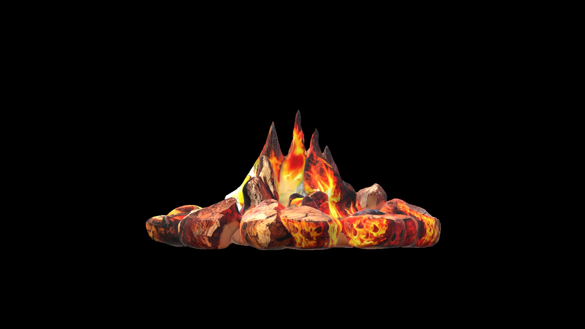 3D Model Campfire - TurboSquid 2138207