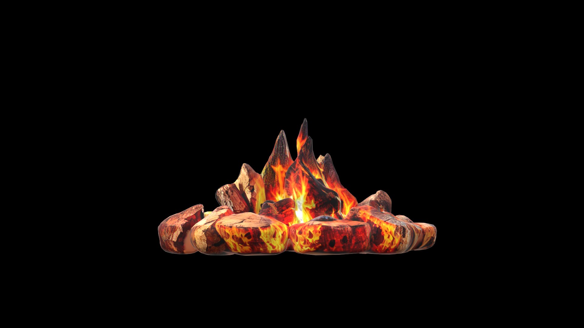 3D Model Campfire - TurboSquid 2138207