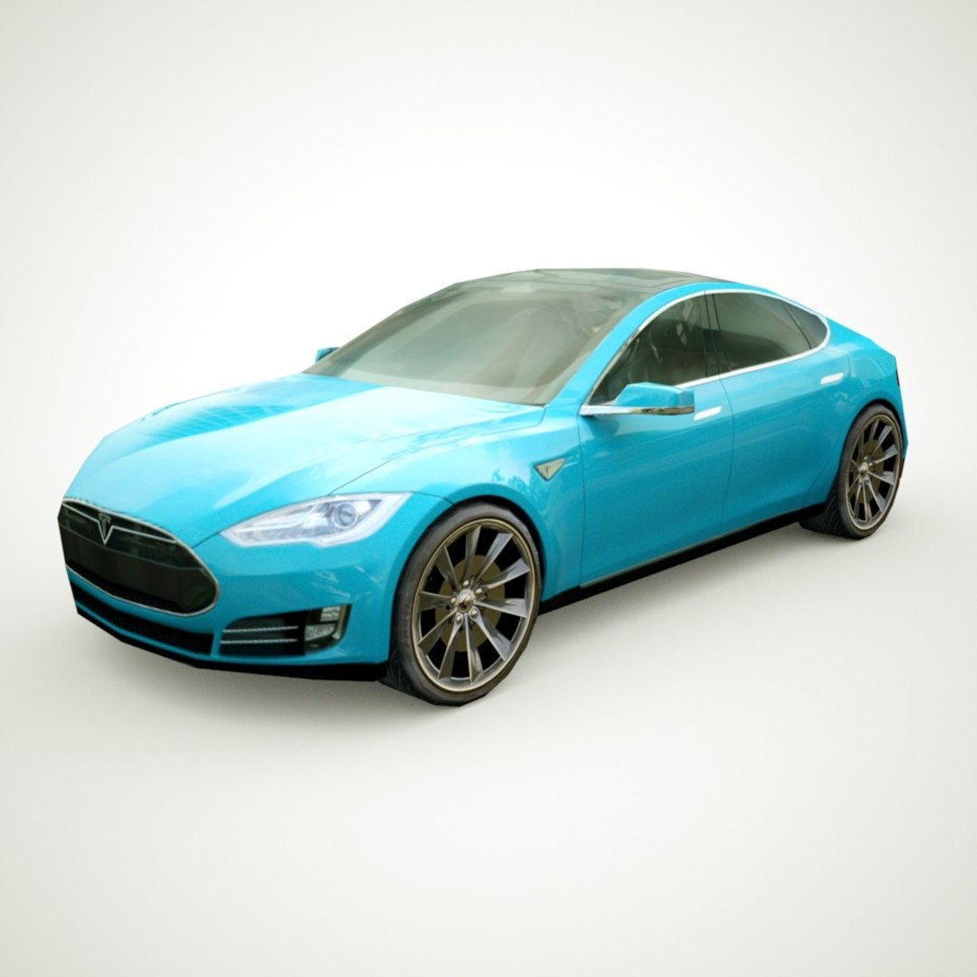 Tesla S 3D Model - TurboSquid 1192419
