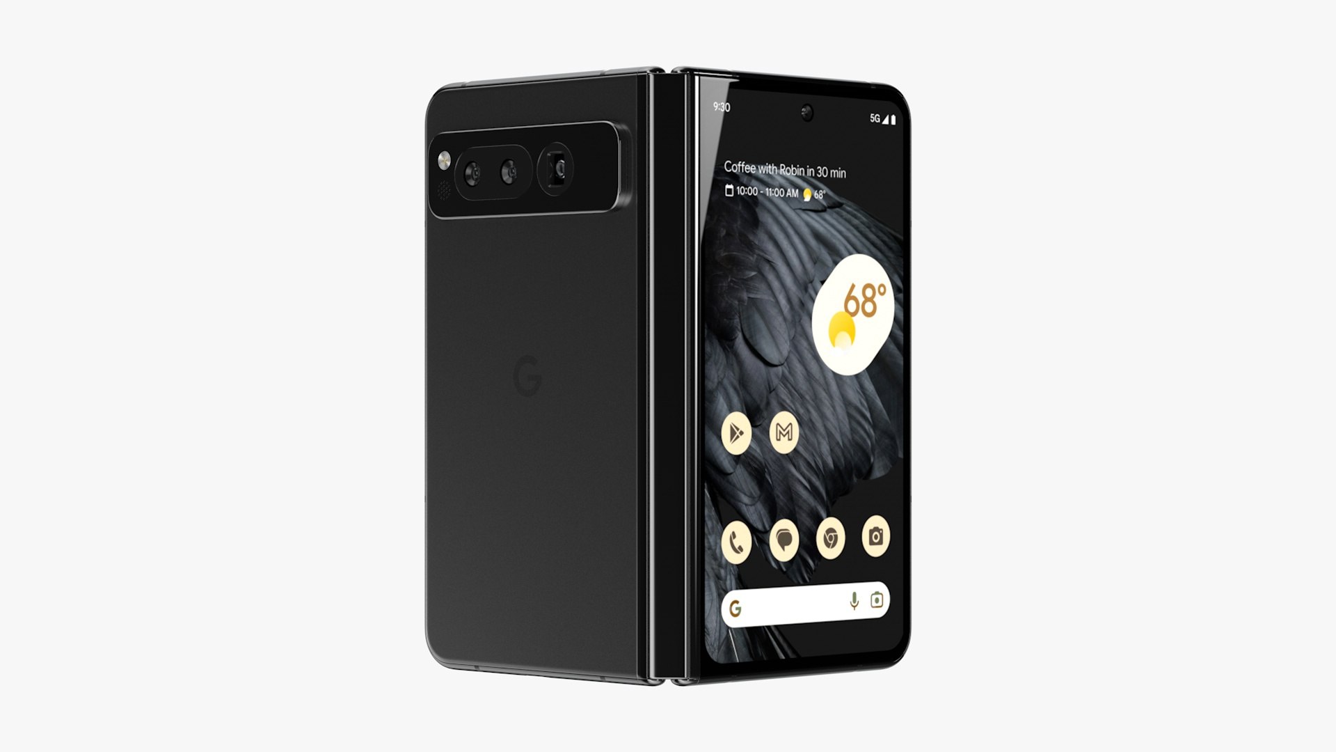 Google Pixel Fold Obsidian 3D - TurboSquid 2073842