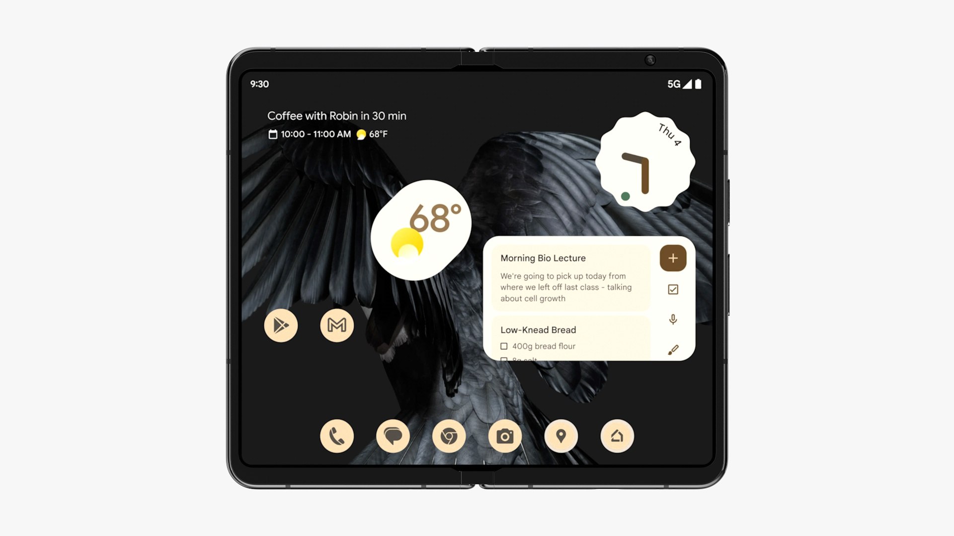 Google Pixel Fold Obsidian 3D - TurboSquid 2073842