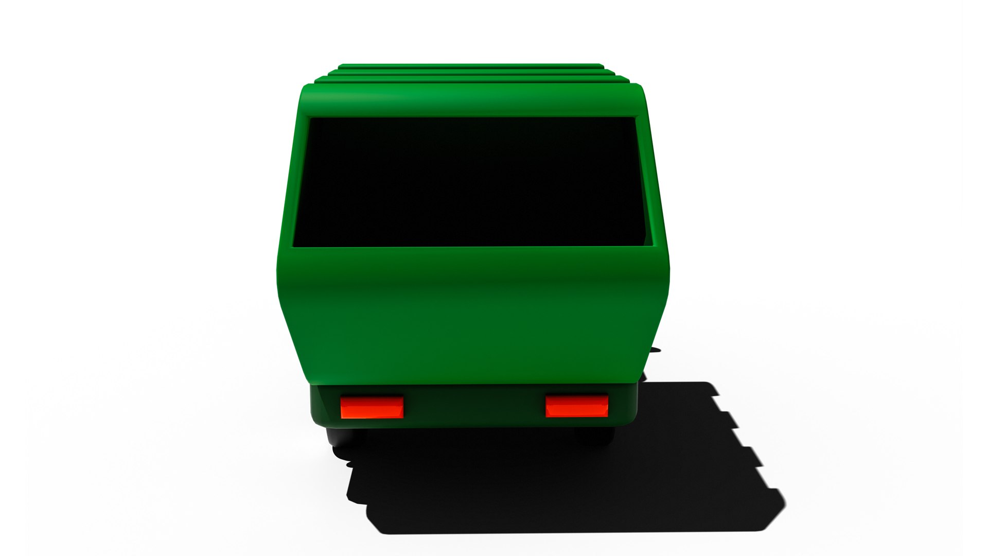 3D Cartoon Garbage Truck - TurboSquid 2408991