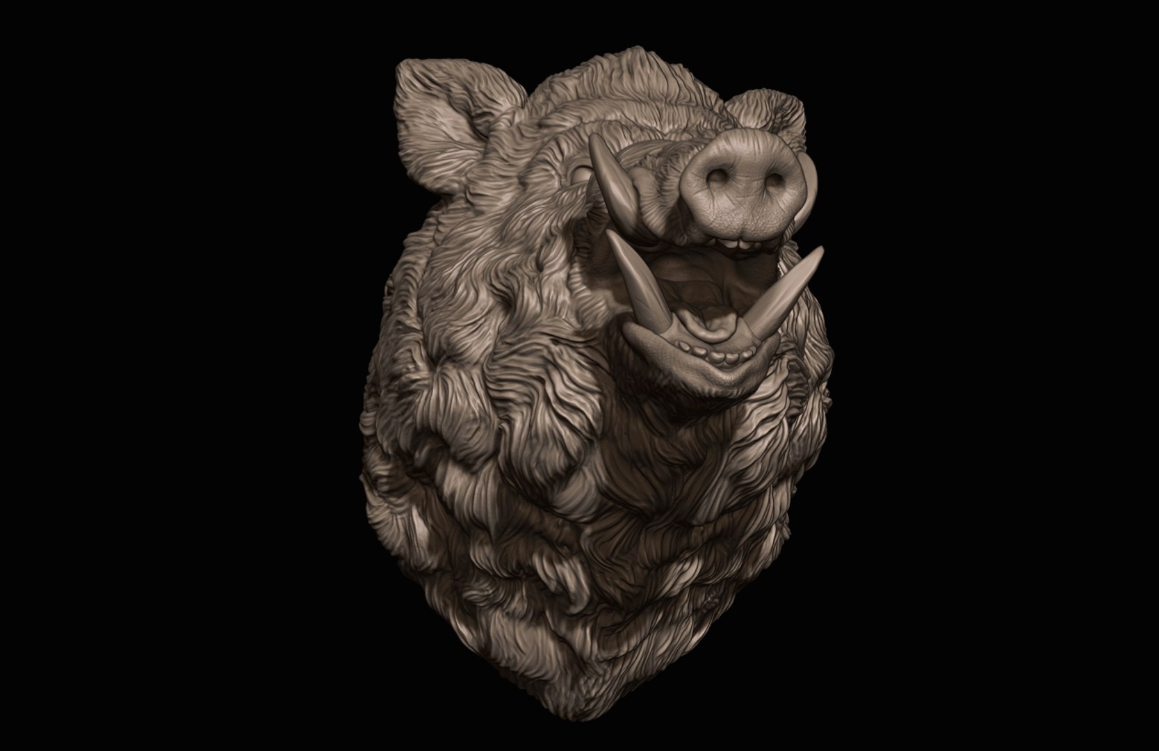 3D Model Wild Boar - TurboSquid 1760383