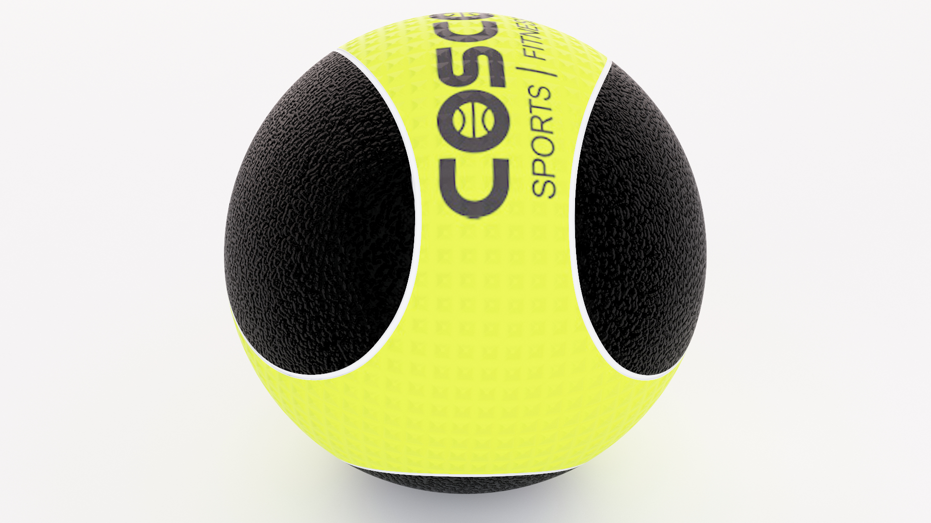 3D THREE PANNEL MEDICINE BALL Model - TurboSquid 2187115