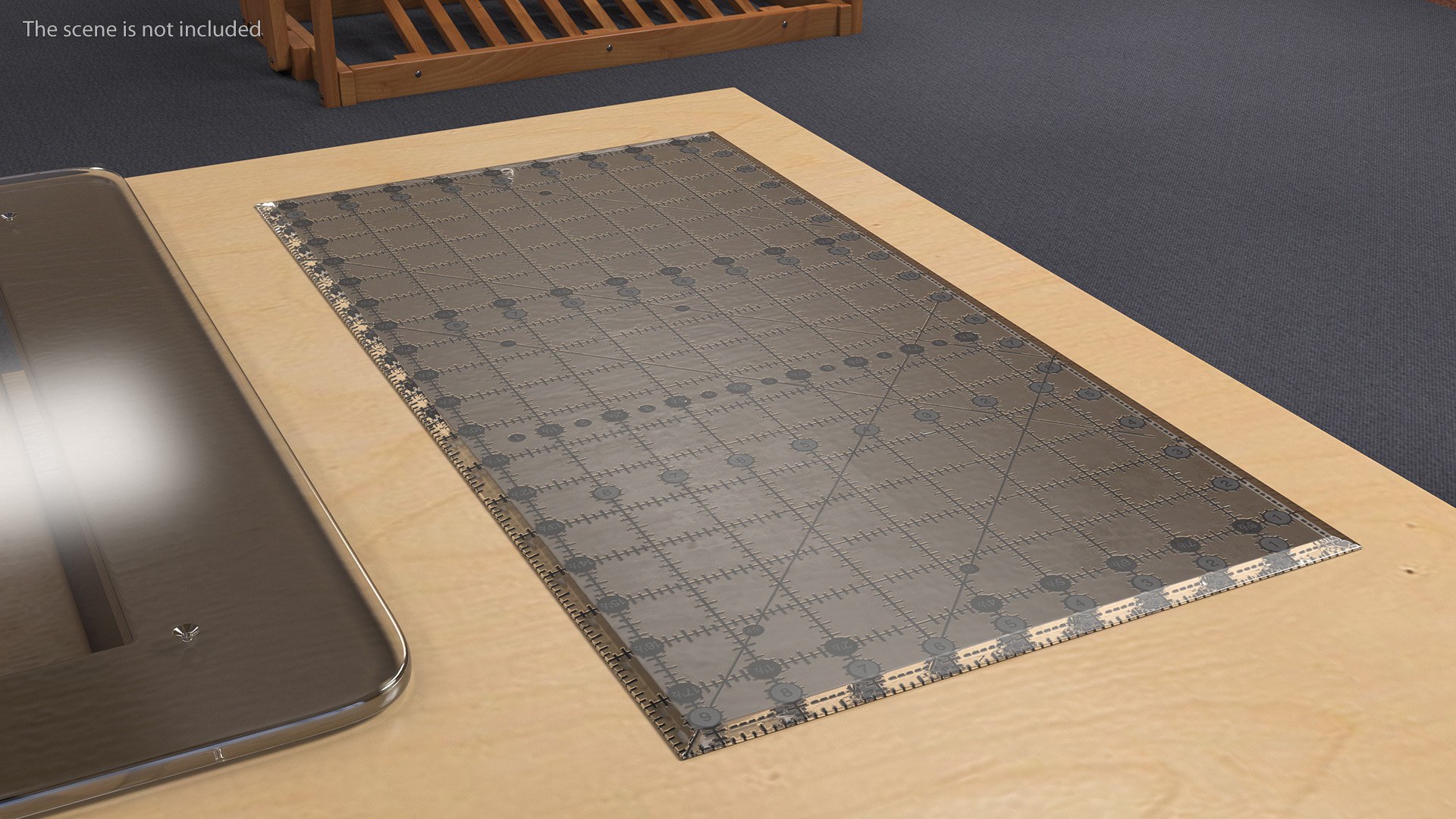 Sew Easy Quilting Ruler 3D Model - TurboSquid 2184575