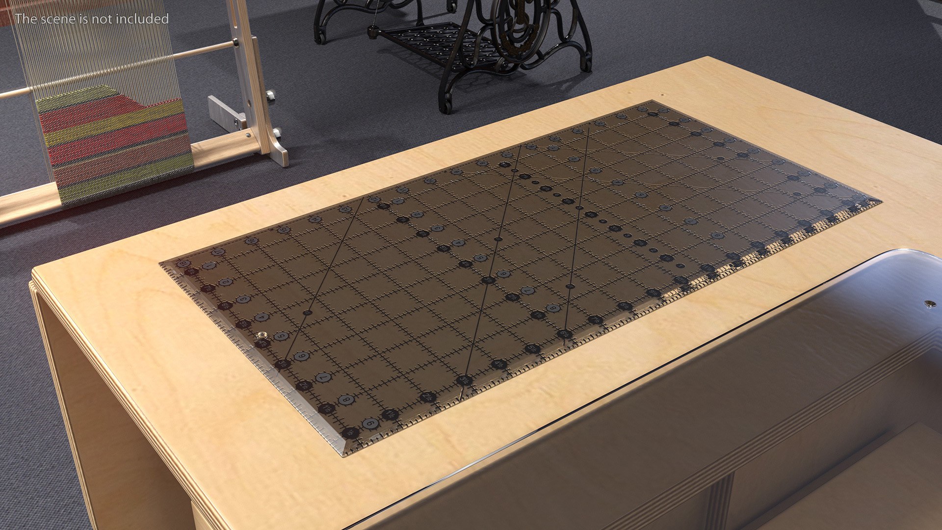 Sew Easy Quilting Ruler 3D Model - TurboSquid 2184575