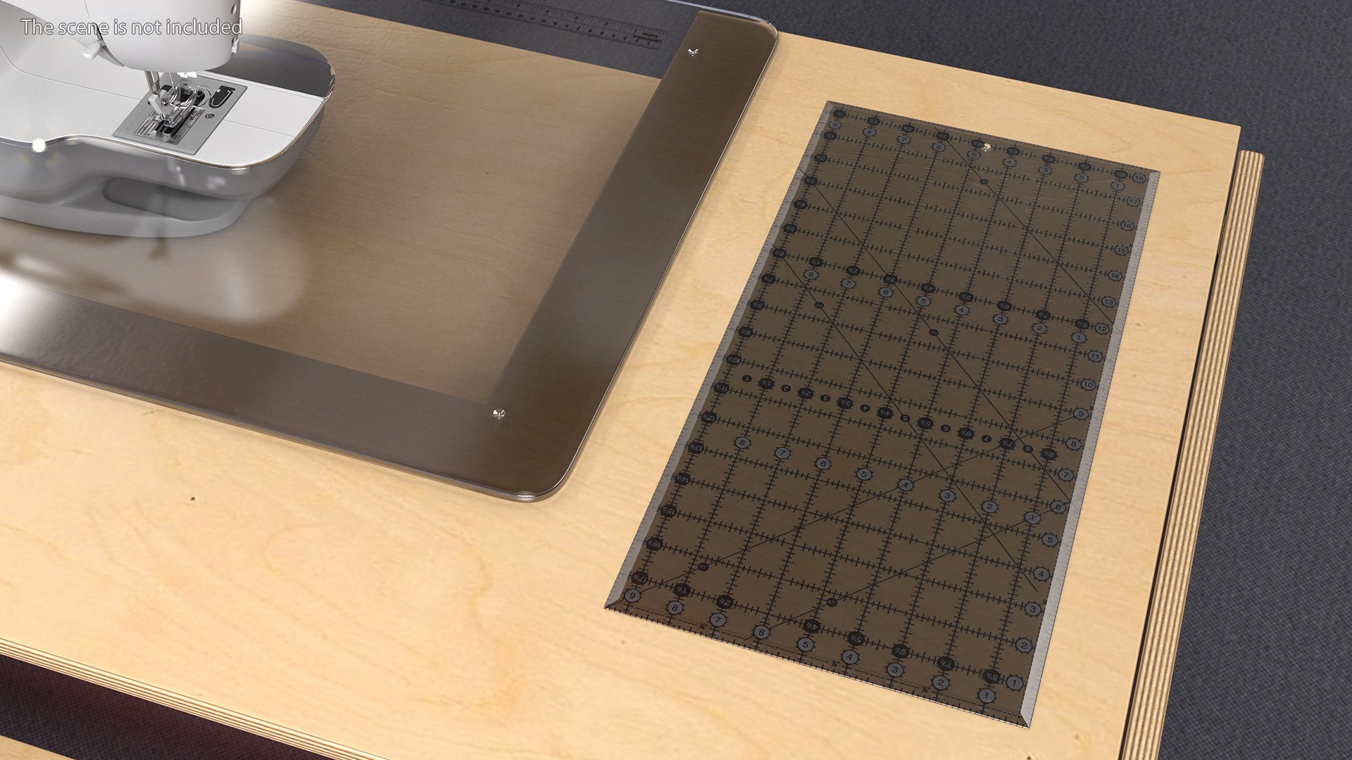 Sew Easy Quilting Ruler 3D Model - TurboSquid 2184575