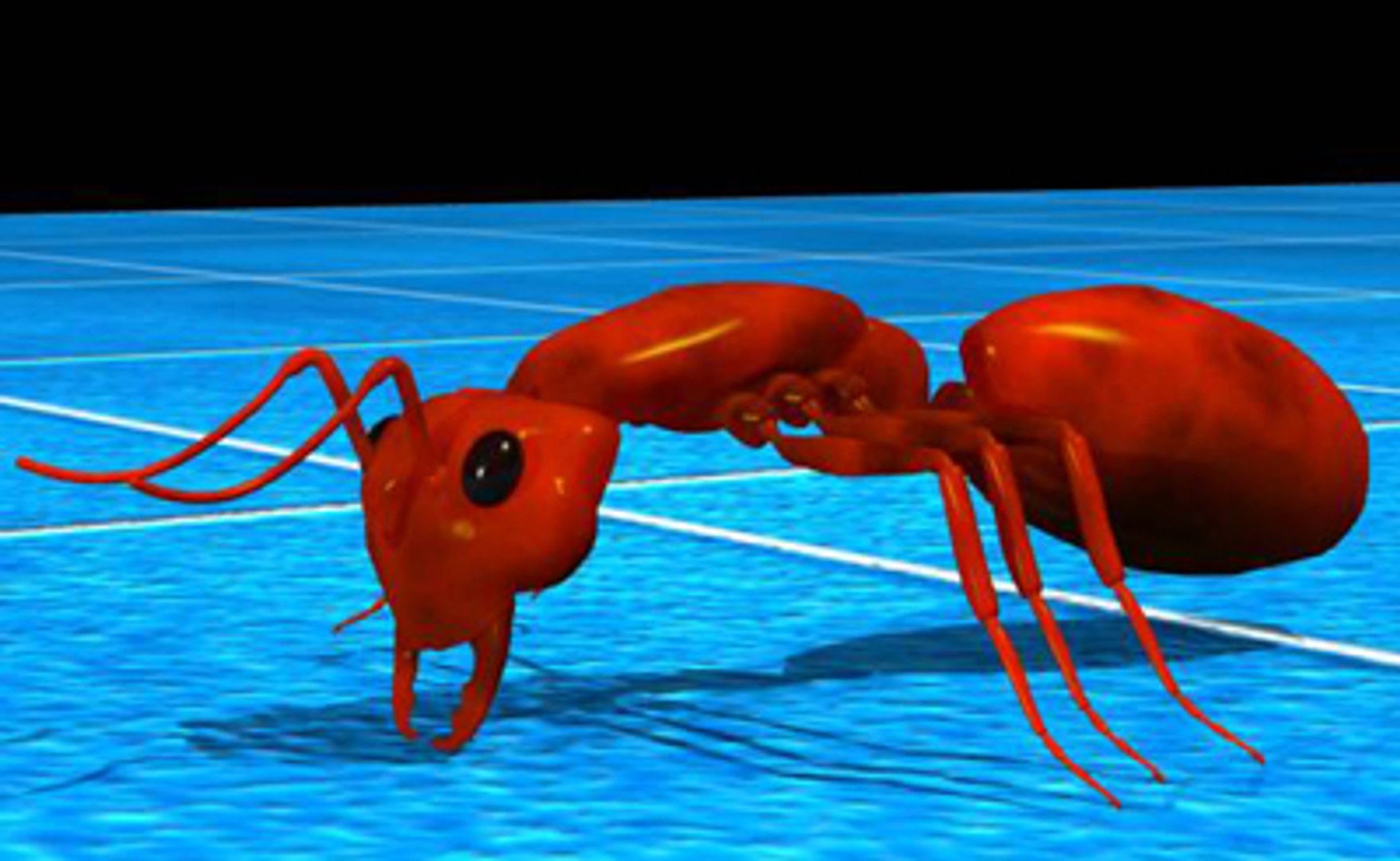 3d Fire-ant Ant Model