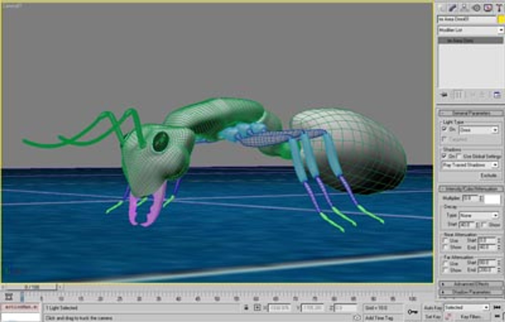 3d Fire-ant Ant Model