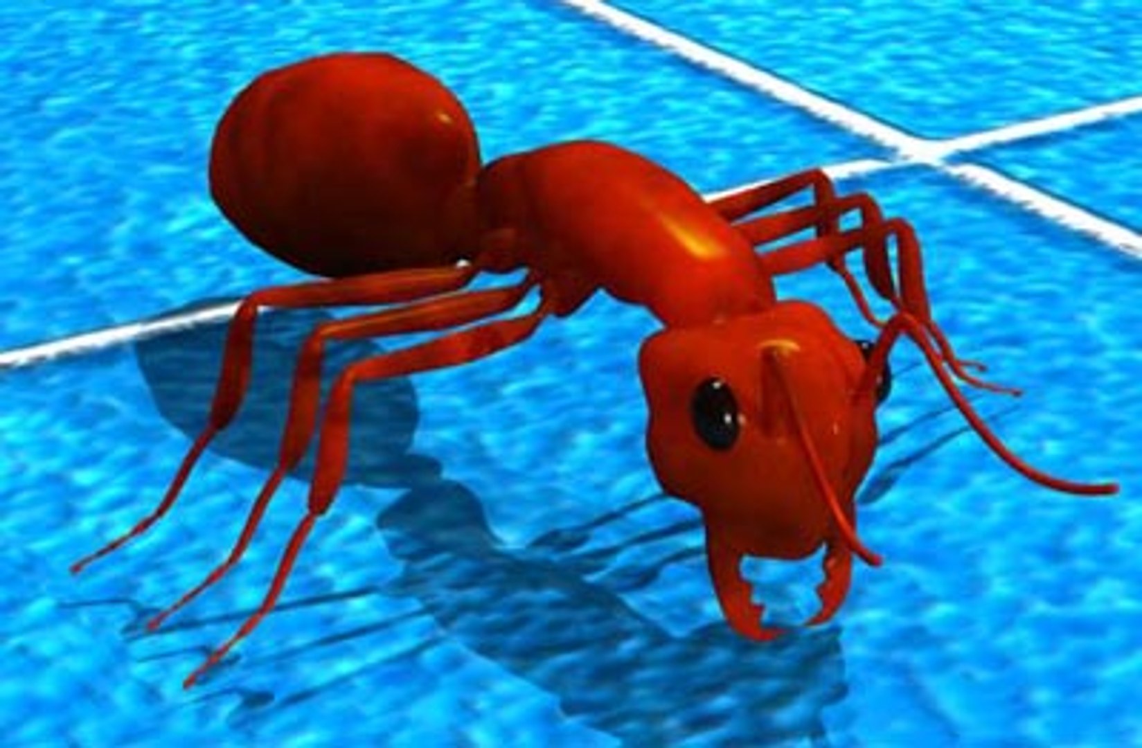 3d Fire-ant Ant Model