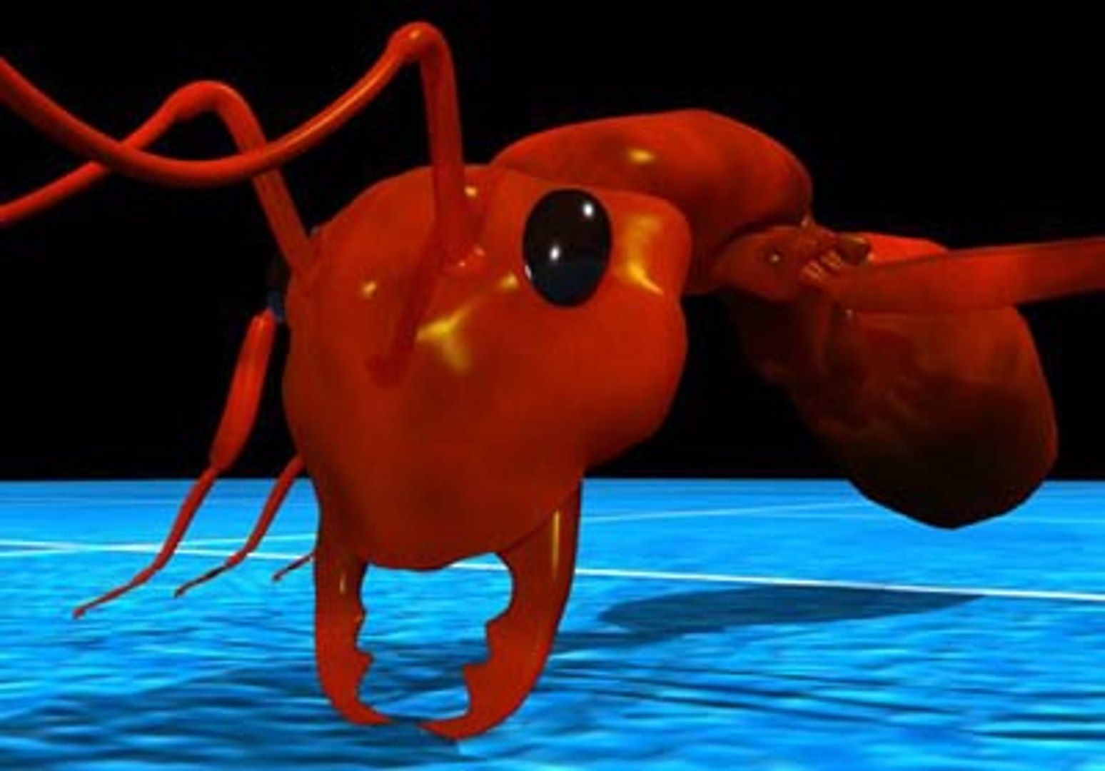 3d Fire-ant Ant Model